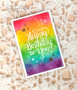 HAPPY BIRTHDAY TO YOU | RejoicingCrafts