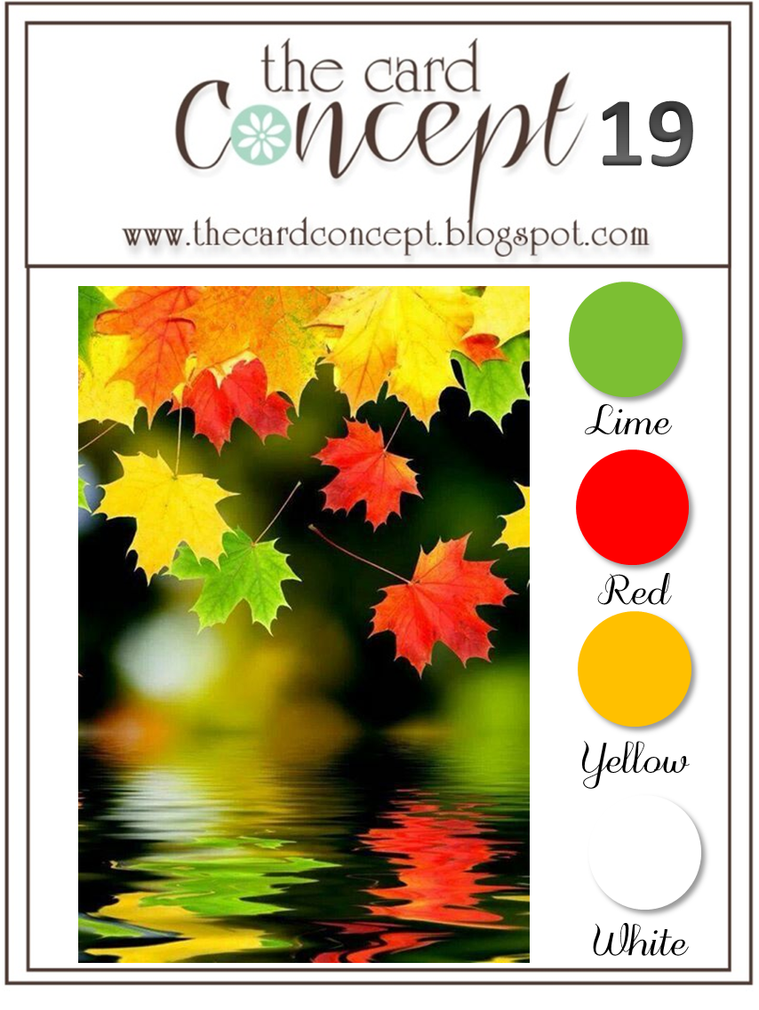 The Card Concept #19 – Colour Challenge | RejoicingCrafts