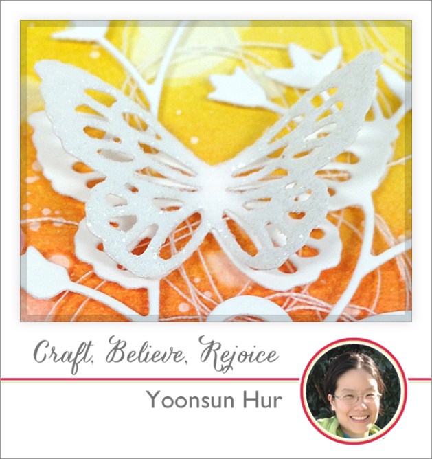 Poppystamps Elsa Butterfly Branch | RejoicingCrafts