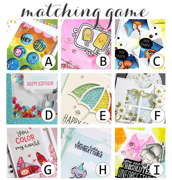 Pretty Pink Posh Matching Game! | RejoicingCrafts