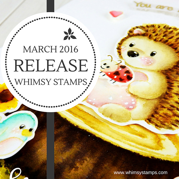 Whimsy Stamps March Release Day 4 | RejoicingCrafts