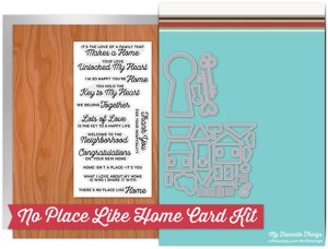 MFT January Card Kit – No Place Like Home Day 1 | RejoicingCrafts