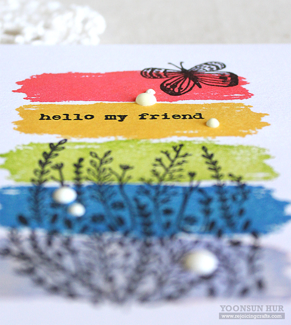 Flora Fauna Hello My Friend | RejoicingCrafts