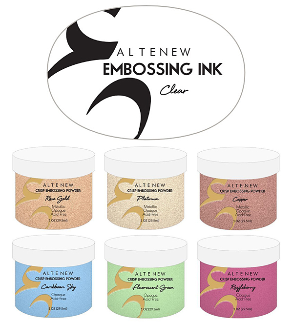 Altenew Embossing Powders & Scrapbook Collection Release Blog Hop ...