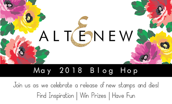 Altenew May 2018 Release Blog Hop + Giveaway | RejoicingCrafts
