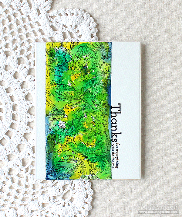 SSS STAMPtember® Watercolour Beautiful Flowers | RejoicingCrafts