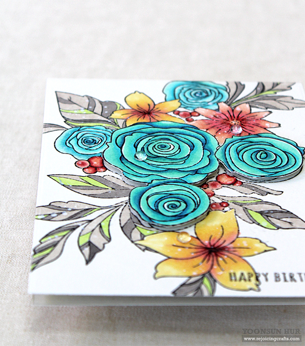 Memory Box Rose Bouquet | RejoicingCrafts