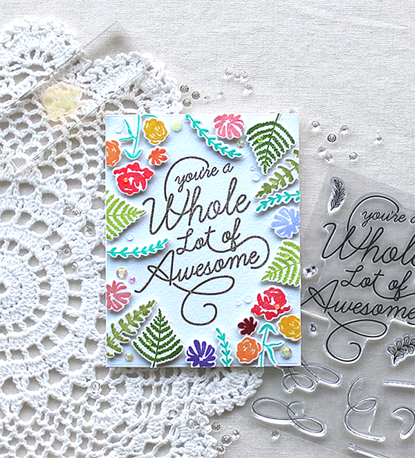 PFS Floral Encouragement Cards | RejoicingCrafts