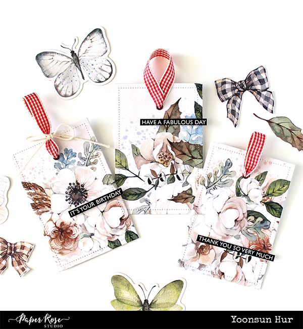 Paper Rose Floral Tags | RejoicingCrafts