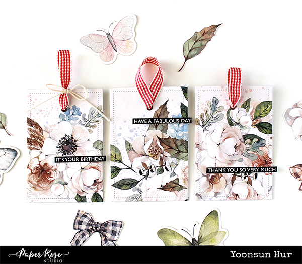 Paper Rose Floral Tags | RejoicingCrafts