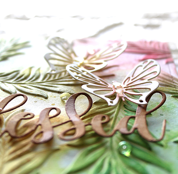 Leafy Blessed Cards | RejoicingCrafts